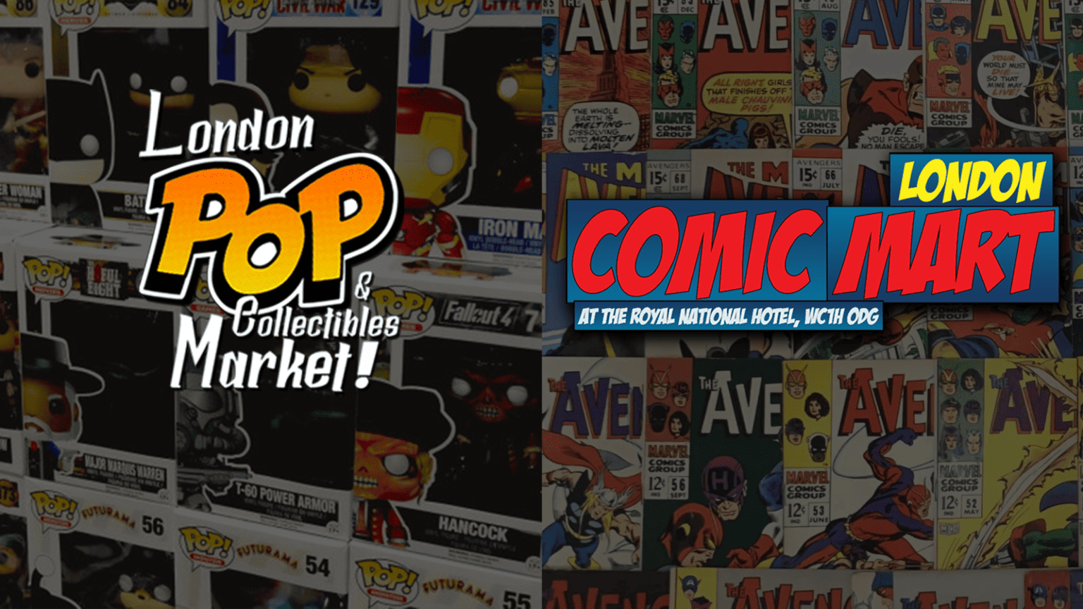 London Comic Mart & London Pop Market - Showmasters